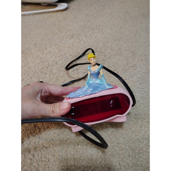 Disney | Wall Decor | Vintage Disney Cinderella Alarm Clock Digital ...